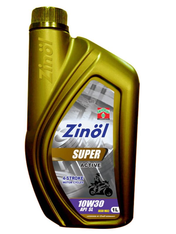 ZINOL SUPER ACTIVE 4-STROKE MOTOR OIL – Universal Lubricants