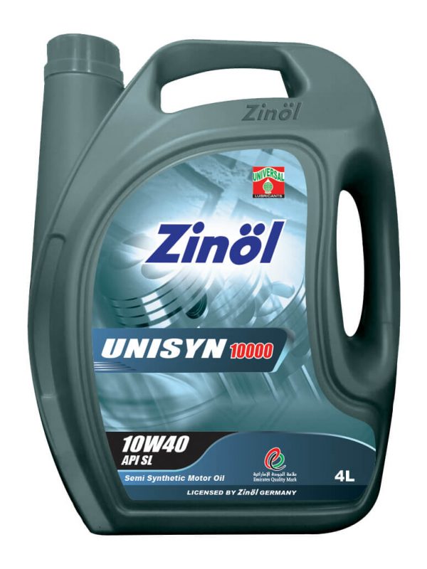 ZINOL UNISYN 10000 SEMI SYNTHETIC MOTOR OIL – Universal Lubricants